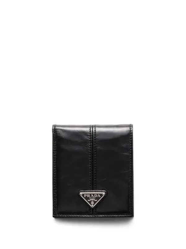 Prada Leather Wallet - Black