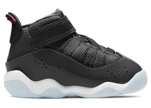 JORDAN 6 Rings Sneakers - Black/white/gym Red