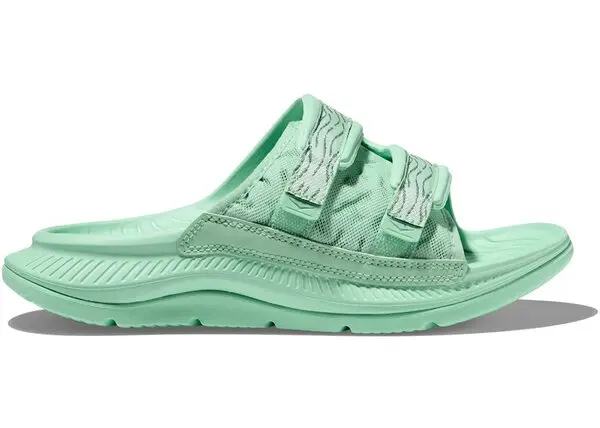 Hoka One One Ora Luxein Slides - Mist Green/trellis