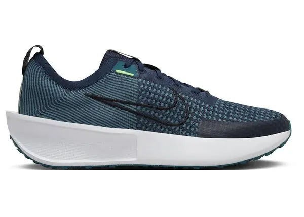 Nike Interact Run Athletic Sneakers - College Navy Blue/mineral Teal/geode Teal