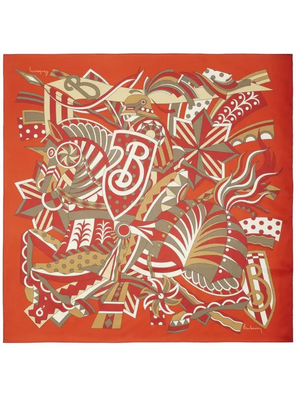 Burberry Carousel Scarf