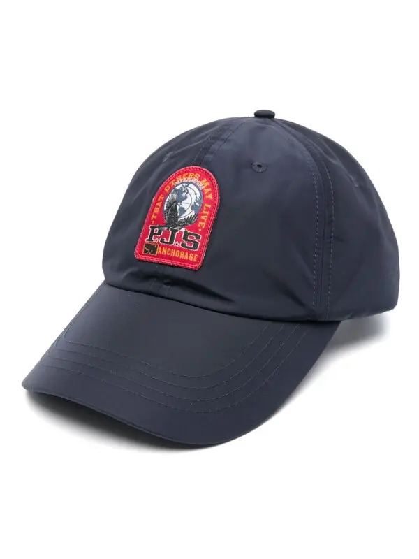PARAJUMPERS Logo-patch Cap - Blue