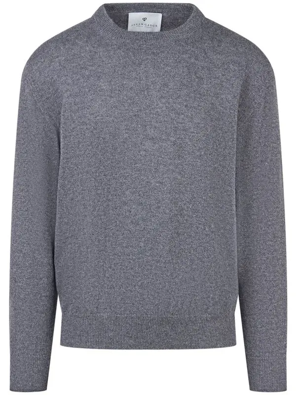SEVEN GAUGE Knitted Jumper - Grey