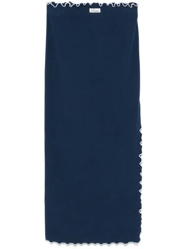 Remain Birger Christensen Ribbed Midi Skirt
