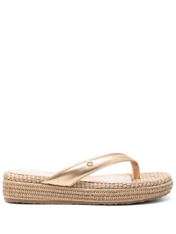 GIANVITO ROSSI Tahiti Flip Flops