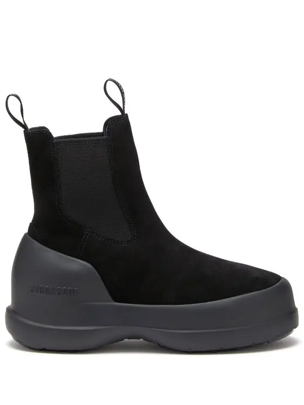 Moon Boot Luna Chelsea Boots - Black