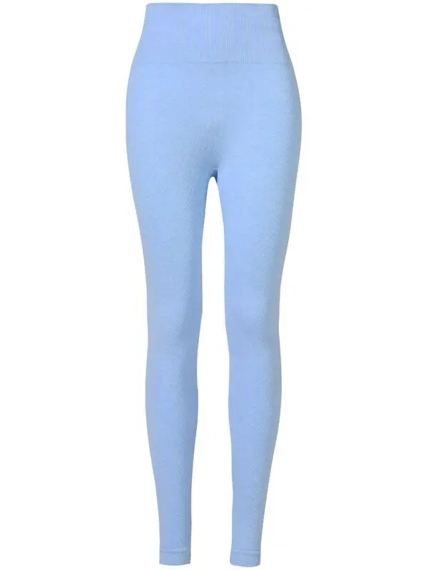 Perfect Moment Seamless Thermal Legging - Blue