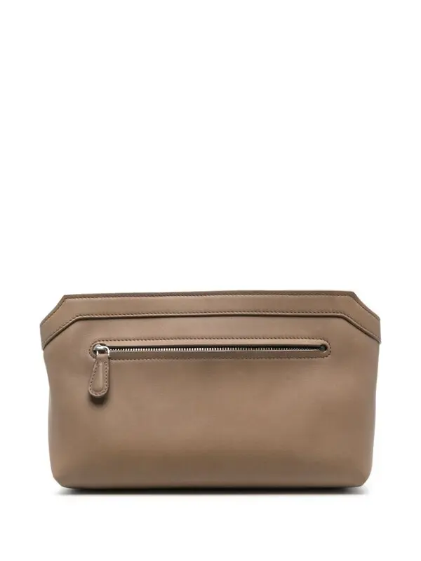 THE ROW Terrasse Clutch Bag - Brown