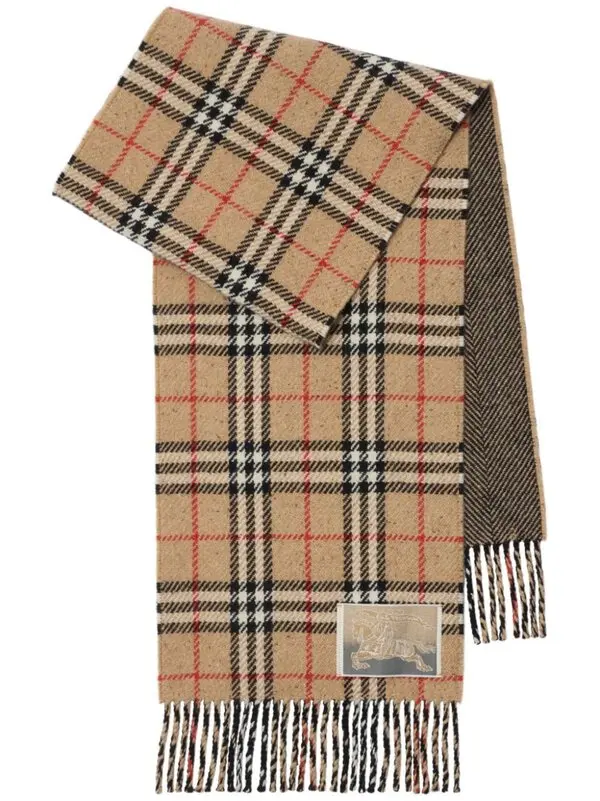 Burberry Reversible Checked Scarfunisex