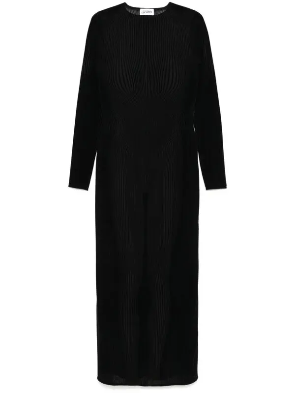 Jean Paul Gaultier Ribbed Midi Dress