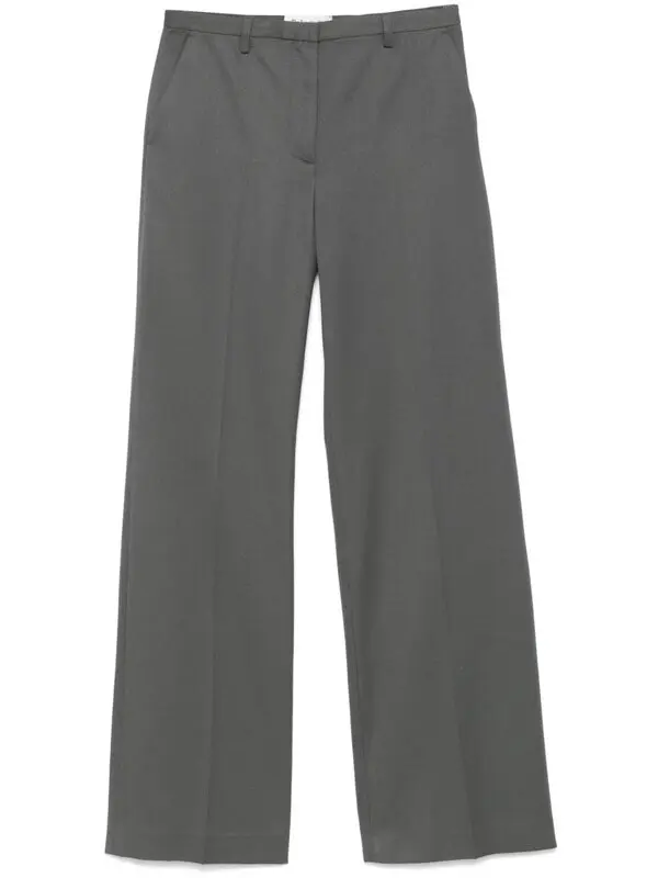 THE FRANKIE SHOP Lyra Flared Trousers - Grey