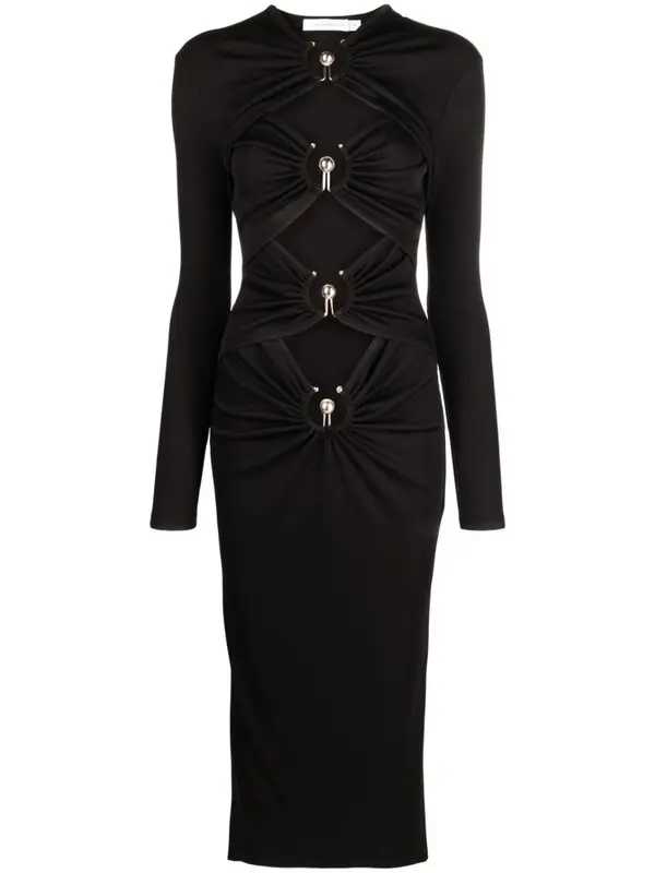 Christopher Esber Orbit Cut-out Midi Dress