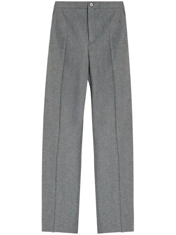 Moncler Flannel Trousers - Grey