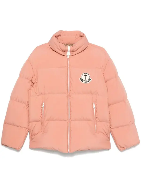 Moncler Logo Patch Down Jacket