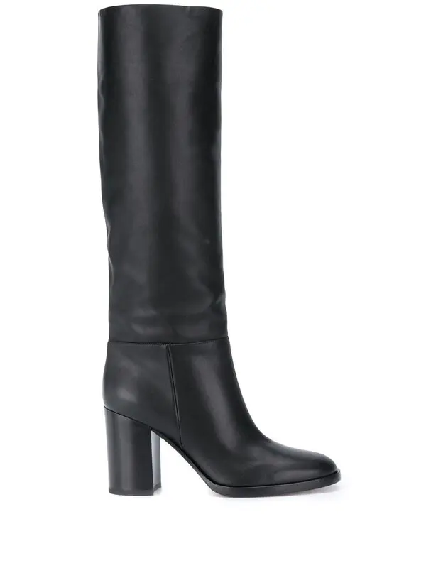 GIANVITO ROSSI 85mm Santiago Boots - Black