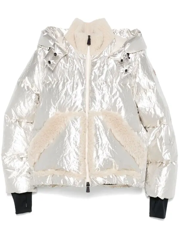 Moncler Trevelin Puffer Jacket - Metallic