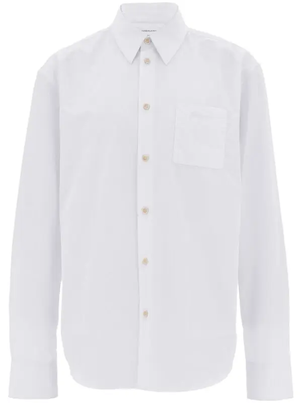 FERRAGAMO Button-down Cotton Shirt