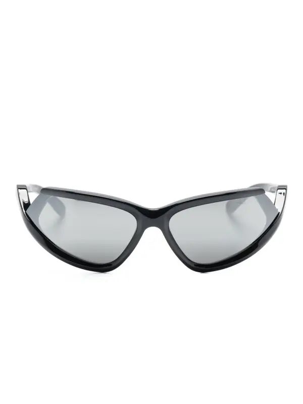 Balenciaga Side Xpander Cat-eye Sunglasses - Black