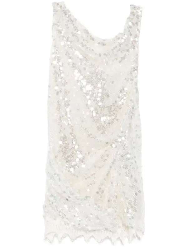 Christopher Esber Sequinned Mini Dress