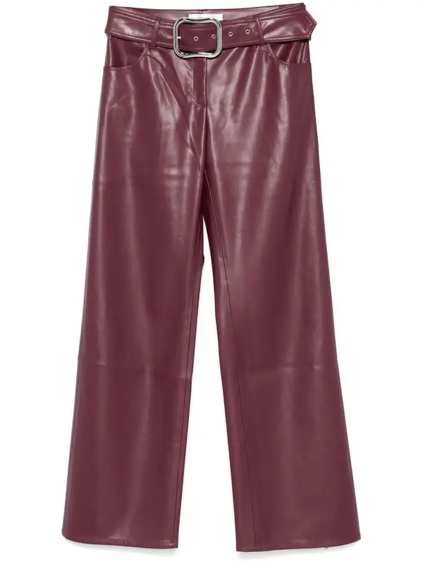AYA MUSE Leather Trousers