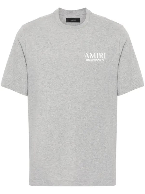 Amiri Bones Stacked T-shirt - Grey