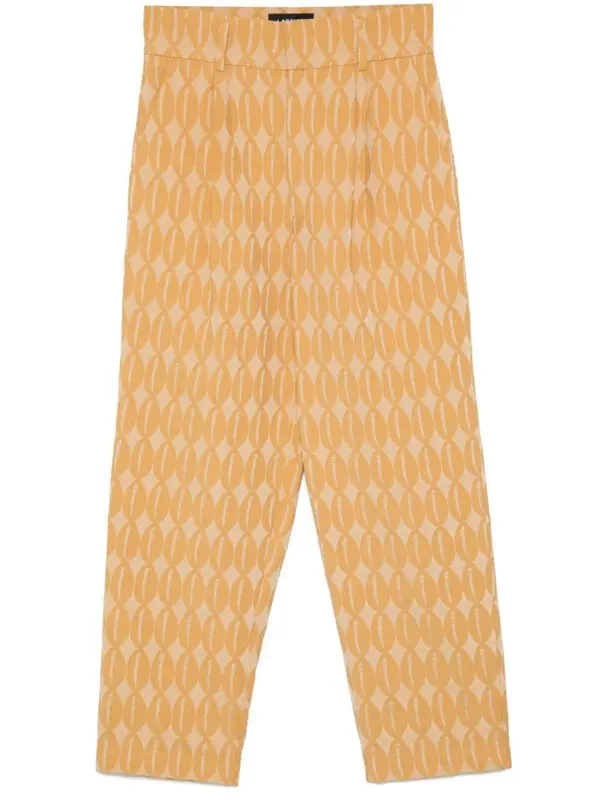 LABRUM Jacquard Straight Trousers