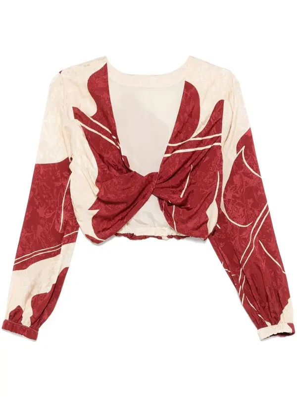 Johanna Ortiz Afterwork Blouse - Neutrals