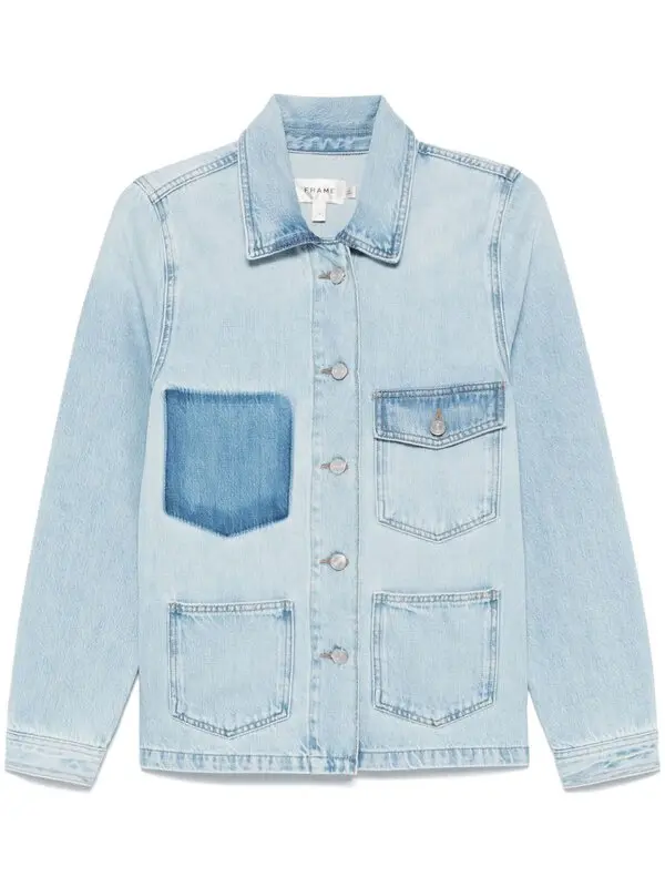 FRAME Chore Denim Jacket - Blue