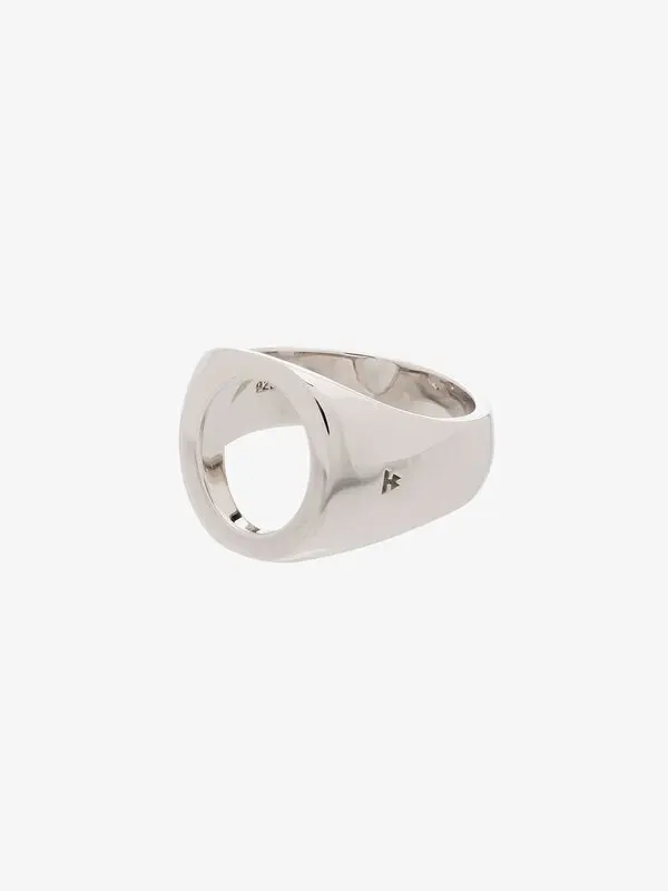 Tom Wood Sterling Oval Open Ring