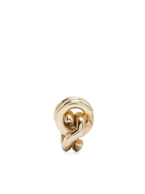 OUIE 14k Yellow Keyring Single Earring