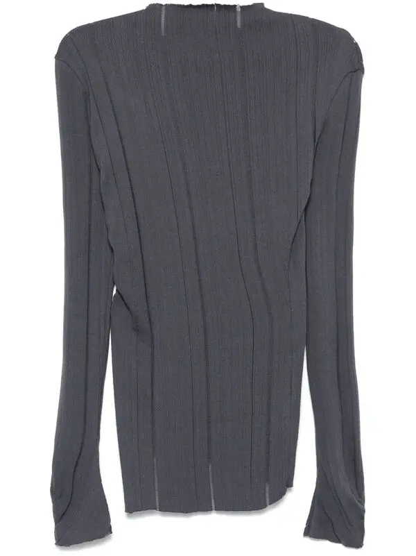 JADE CROPPER Slit Top