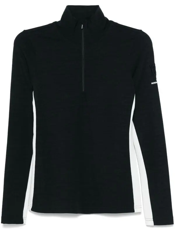 WE NORWEGIANS Voss Performance Top - Black - Black