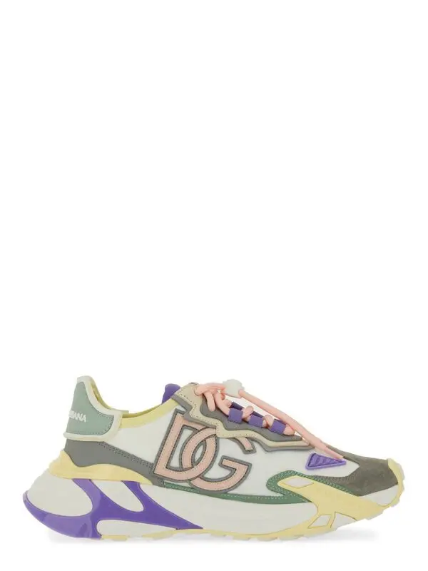 Dolce & Gabbana Sneaker With Logo - Multicolour