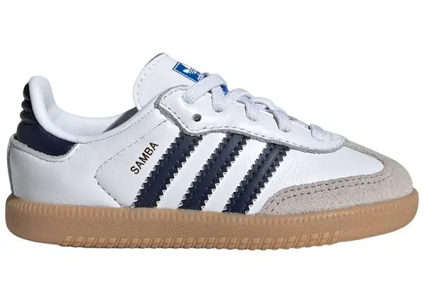 Adidas Samba Og Sneakers - Cloud White/night Indigo/gum