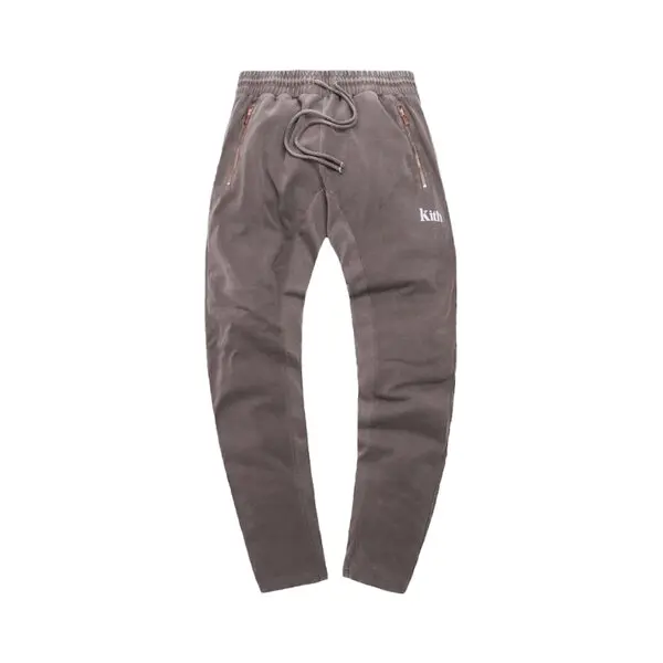 Kith Bleeker Crystal Wash Sweatpant - Cinder | Editorialist