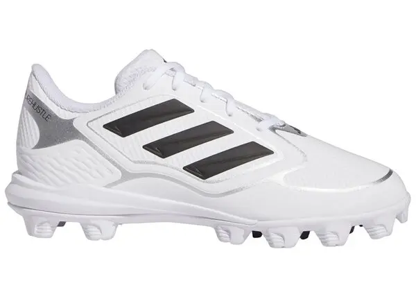 Adidas Purehustle 3 Md - Cloud White/core Black/silver Metallic