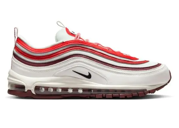 Nike Air Max 97 Sneakers - Summit White/dark Team Red/dragon Red