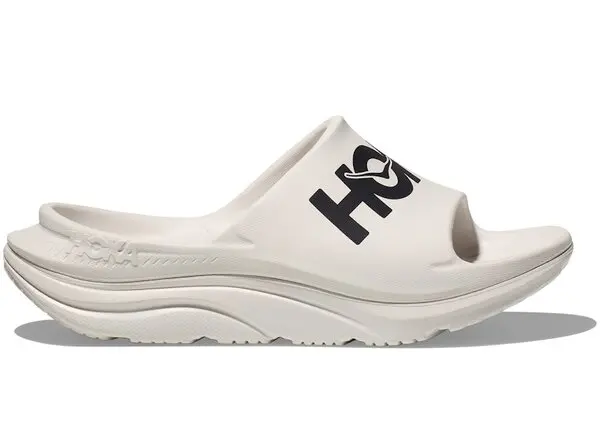 Hoka One One Ora Athletic Slides - White/black