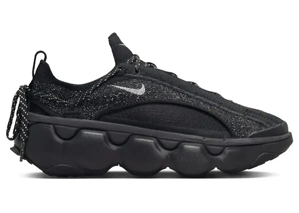 Nike Flyknit Bloom Sneakers - Black/metallic Silver