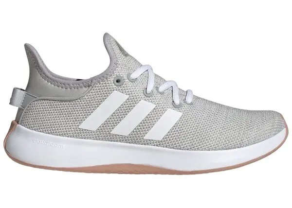 Adidas Cloudfoam Pure Sneakers - Grey Two/cloud White/silver Metallic