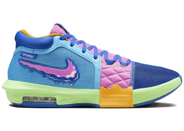 Nike Lebron Witness I Promise School Sneakers - Multi/color/baltic Blue