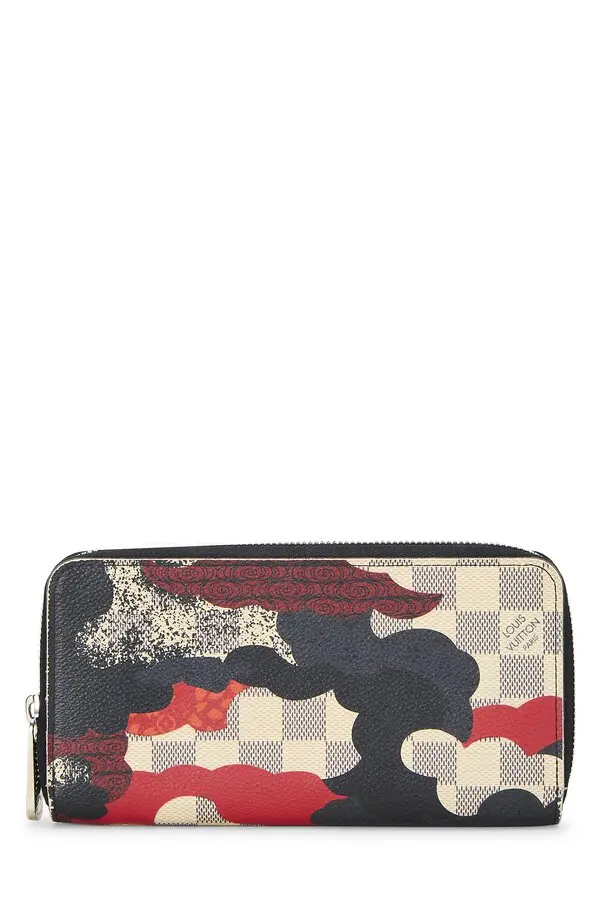 LOUIS VUITTON Damier Azur Patchwork Waves Zippy - Multi
