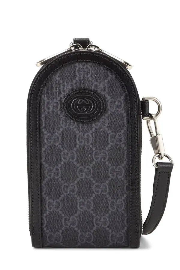 Gucci Gg Supreme Canvas Interlocking Gg Crossbody Mini