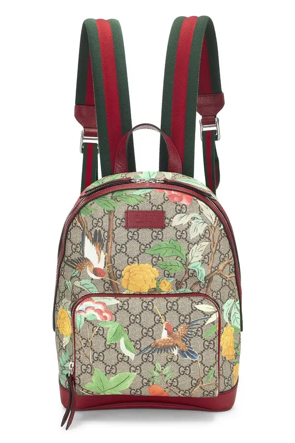 Gucci Gg Supreme Canvas Tian Eden Backpack