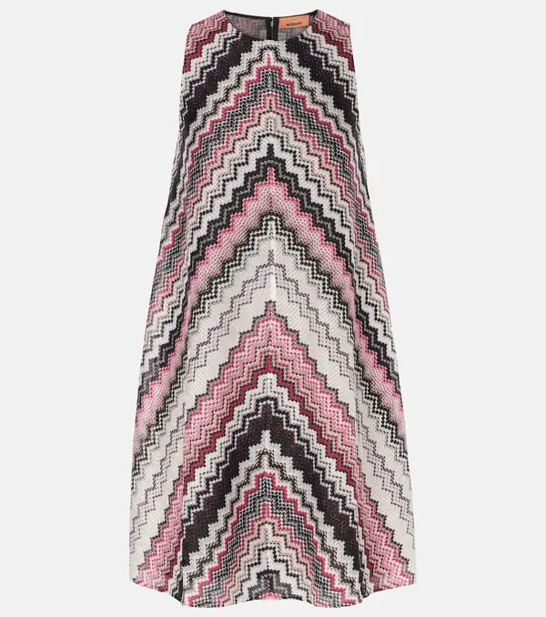 Missoni Zig Zag Mini Dress - Multicoloured