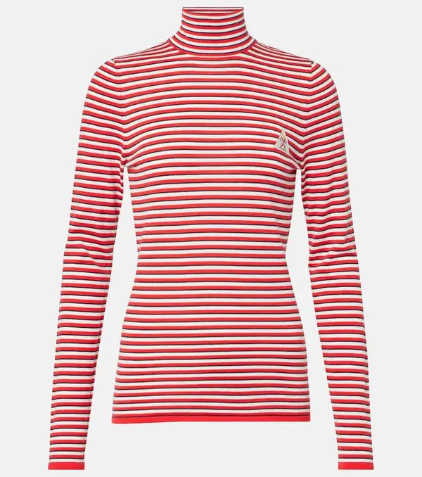 The Upside Raie Striped Turtleneck Top