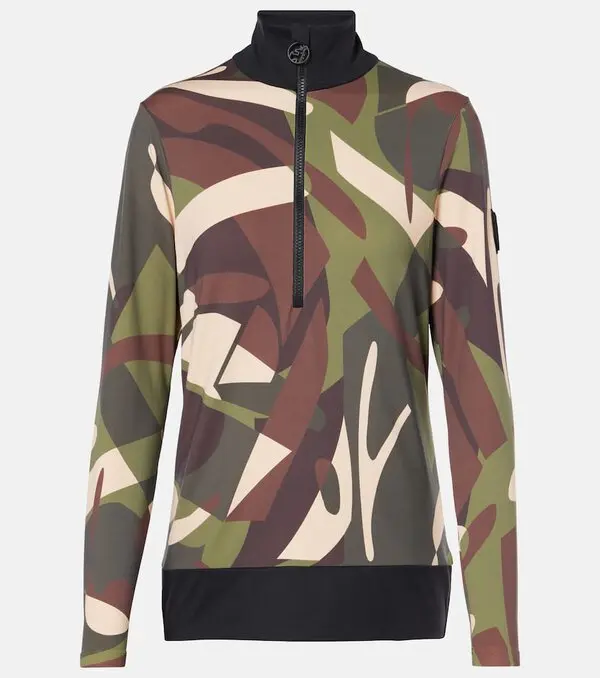 Toni Sailer Wieka Printed Jersey Ski Top
