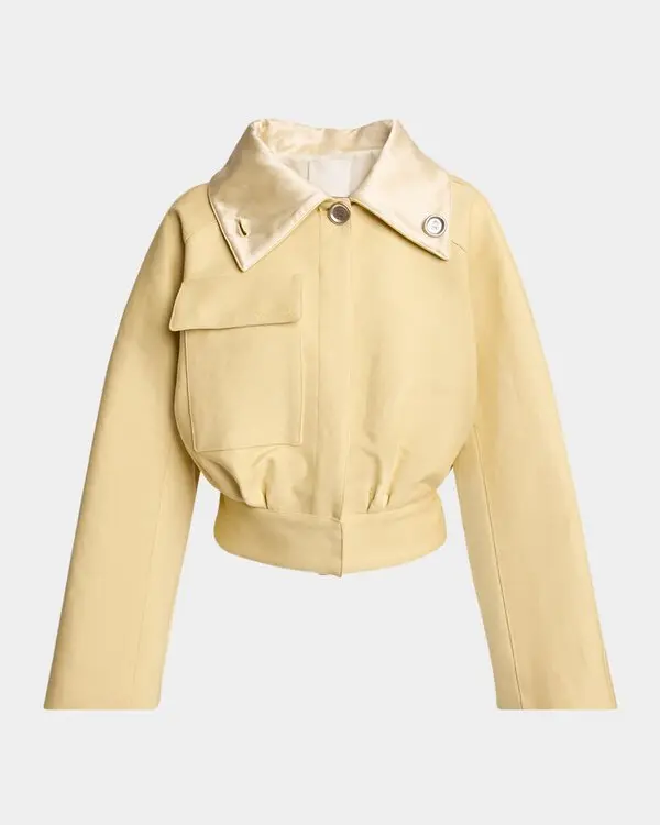 Givenchy Satin Collar Kimono Jacket