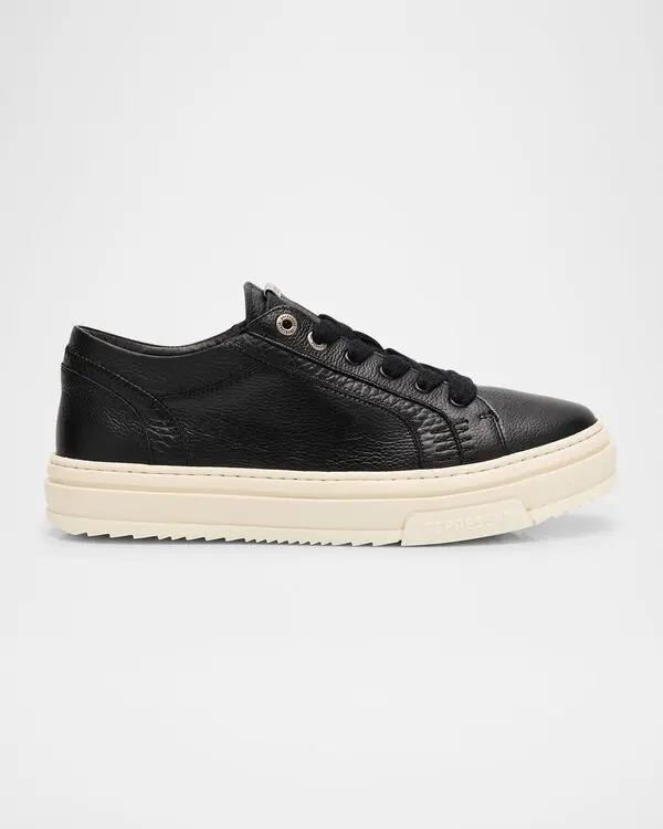 REPRESENT Htn Leather Sneakers - Black