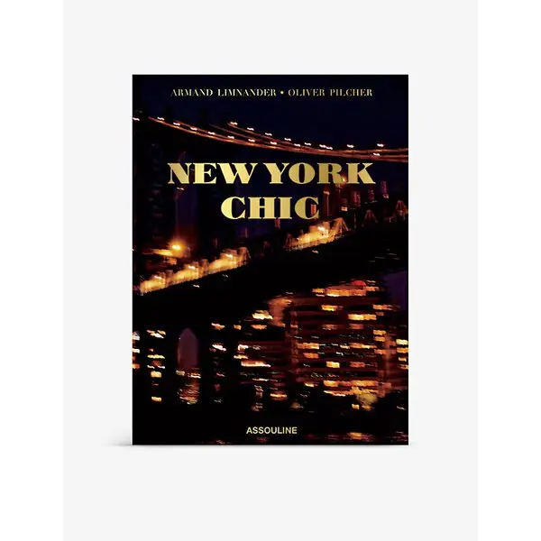 Assouline New York Chic Silk-hardcover Book - One-color